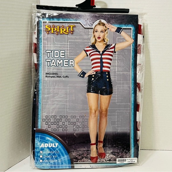 Other | Spirit Halloween Sailor Tide Tamer Costume Adult Xsmall 2 ...